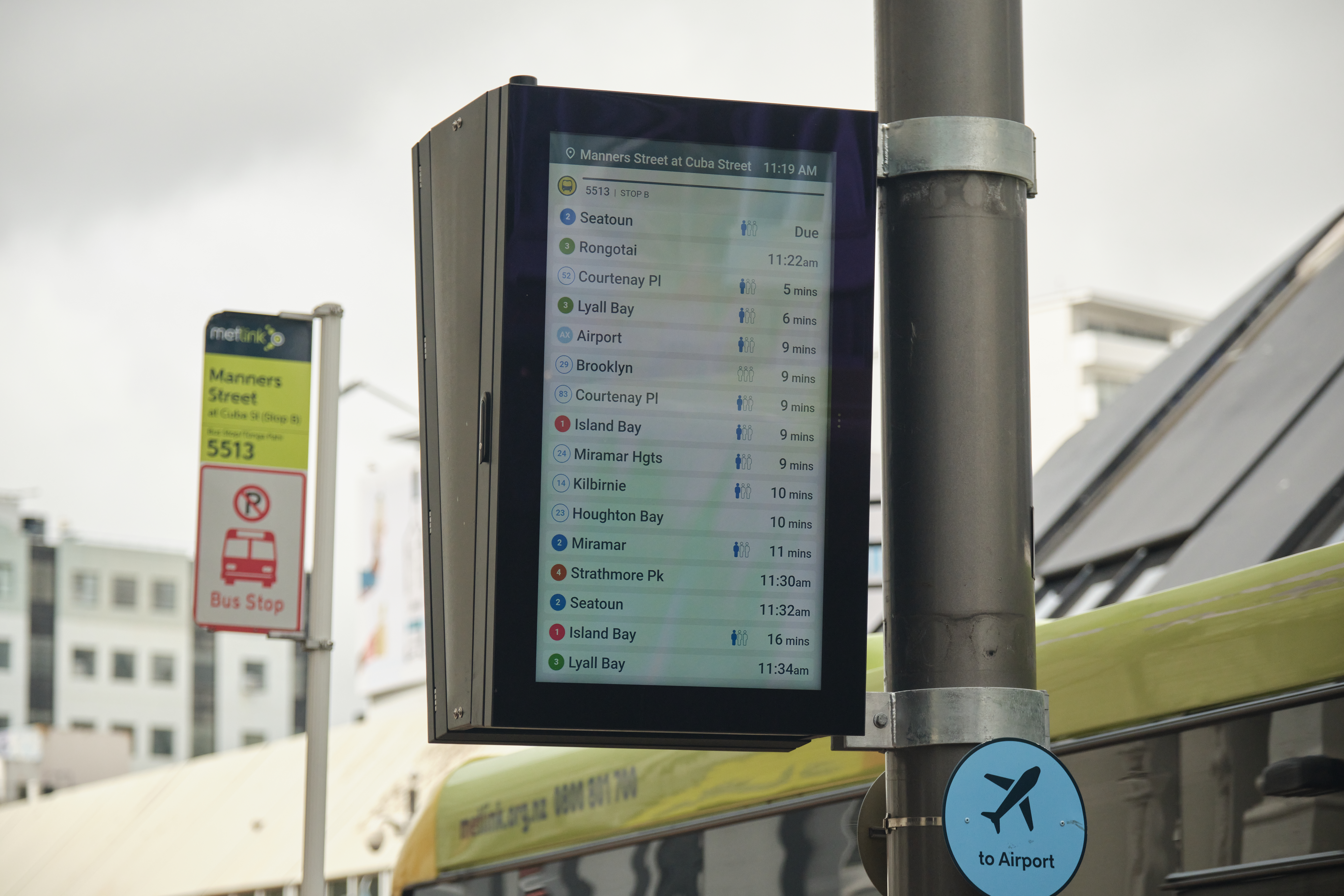 Real-time Information System » Metlink