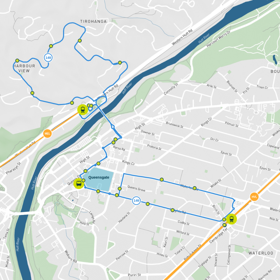 New Bus Route For Lower Hutt s Western Suburbs Metlink New Bus Route For Lower Hutt s Western Suburbs Metlink